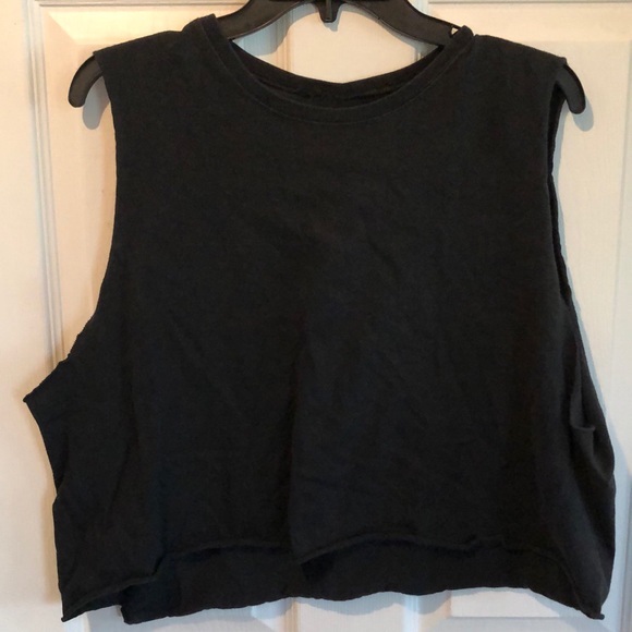 Vintage | Tops | No Brand Sleeveless Plus Size Crop Top Home Done ...